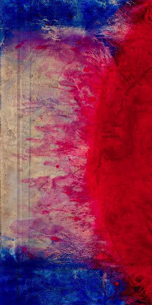 Colorado Flag Map (photo print) – Brian Billow & Michele Scrivner