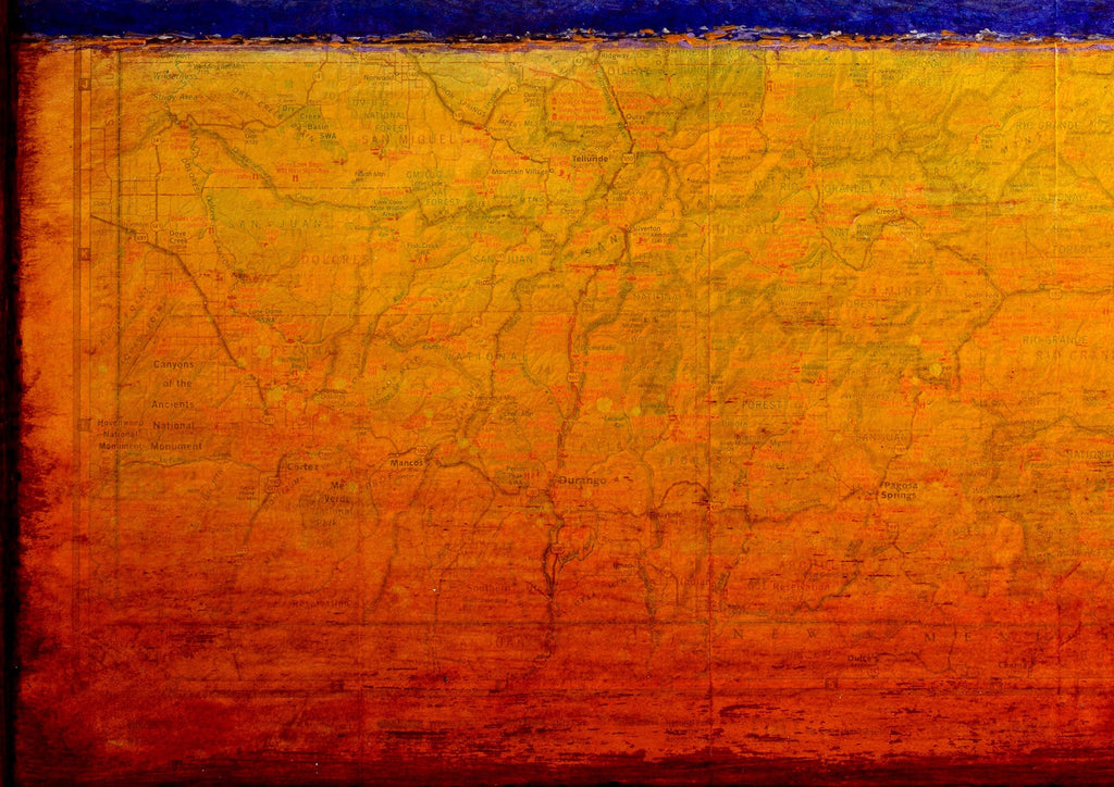 Colorado Autumn Map (photo print) – Brian Billow & Michele Scrivner