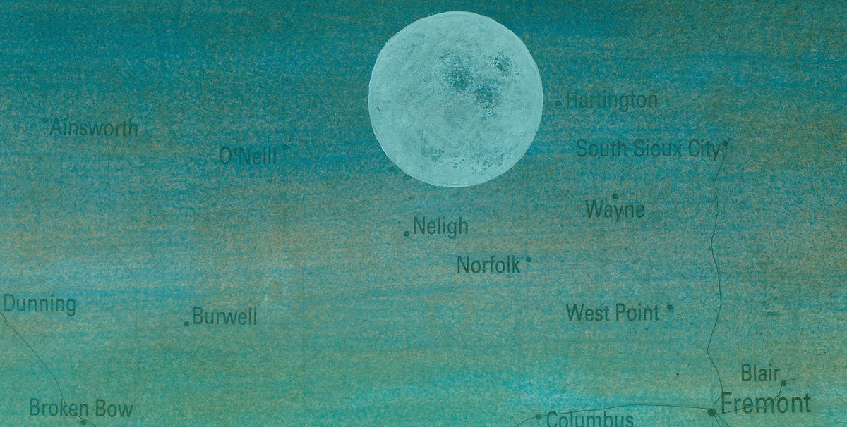 Nebraska Full Moon (photo print) – Brian Billow & Michele Scrivner